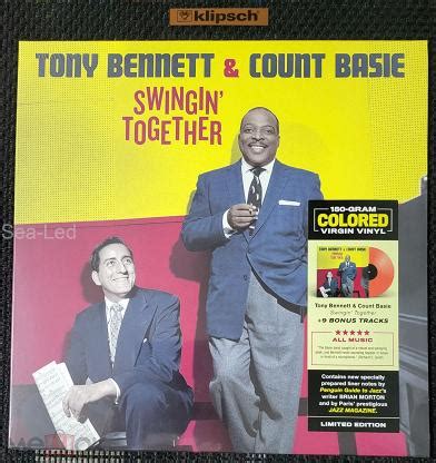 Bennett Tony And Count Basie Swingin Together 350218 Red Vinyl