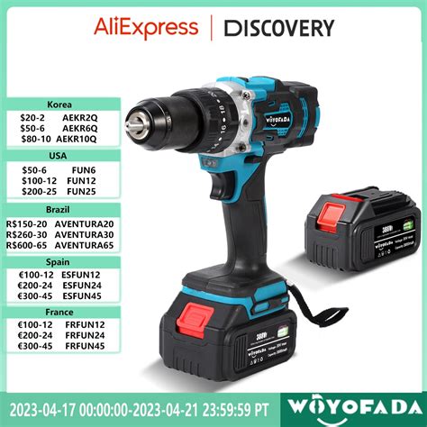 13mm 전기 무선 스크루 드라이버 해머 임팩트 드릴 도구 마끼다 18v 배터리용 임팩트 기능 탑재 Aliexpress