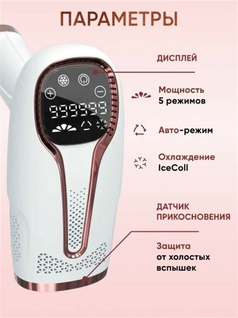 Фотоэпилятор IPL женский/Лазерный эпилятор/депилятор/электрический ...