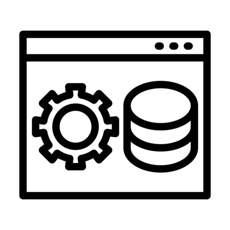 Backend Icon Design 20121474 Vector Art At Vecteezy