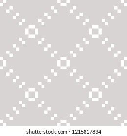 Subtle Vector Minimalist Seamless Pattern Small Stock Vector Royalty Free