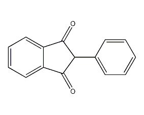 2 苯基 1 3 茚满二酮 2 Phenyl 1 3 indandione 83 12 5 参数分子结构式图谱信息 物竞化学品数据库