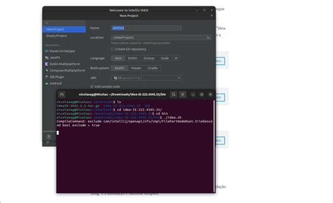 Dúvida Usando o Intellij Java criando a sua primeira aplicação Solucionado