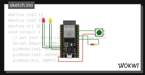Emmbeded System 02 Bobi Bayu Afrianto Wokwi ESP32 STM32 Arduino