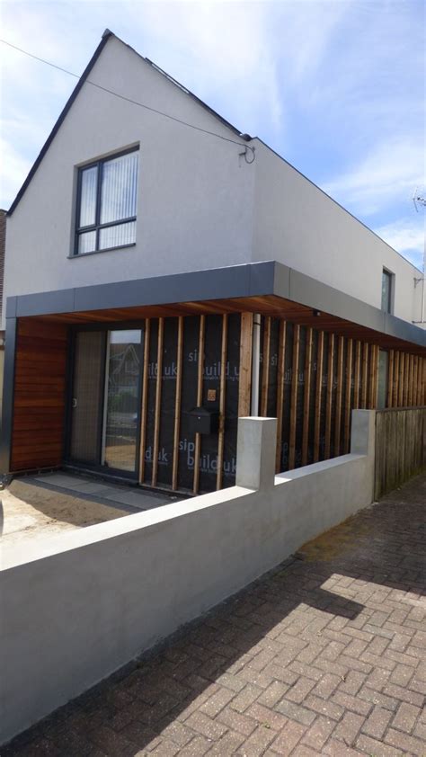 Kingspan Tek Sip Vaulted Roof For Modern House Design