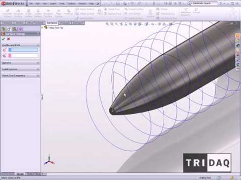 SolidWorks Complex Thread Tutorial YouTube