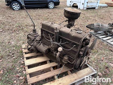 Chevrolet 235 Inline 6 Cyl Gas Engine Core Transportation Bigiron
