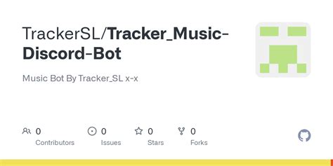 github trackersl tracker music discord bot music bot by tracker sl x x