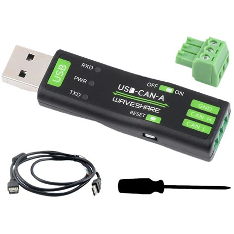Waveshare Usb To Can Adapter Model A Supports Xp781011 And Linux