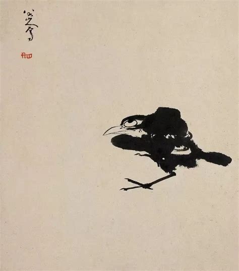 八大山人朱耷墨点无多泪点多荒诞书画孤绝于世白眼向天 知乎