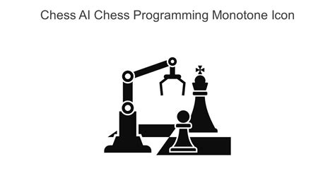Chess Ai Chess Programming Monotone Icon In Powerpoint Pptx Png And