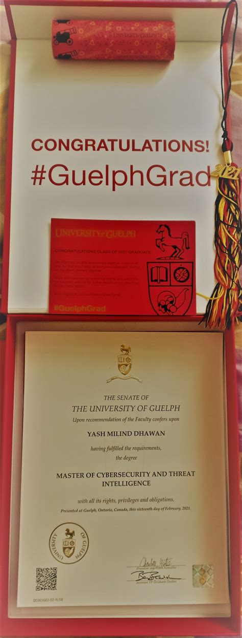 Yash Dhawan On Linkedin Graduation2021 Mastersdegree Cybersecurite