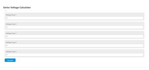 Series Voltage Calculator Calculator Academy