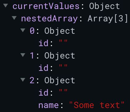 Use KeepValuesOnUnmount True And Nested Array Issue 3946 Logaretm