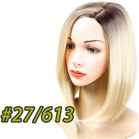 Xuanguang Medium Bob Lace Front Synthetic Hair Wig Grandado