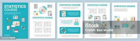 통계 메트릭 도구 코스 브로셔 템플릿 레이아웃 전단지 소책자 선형 그림이있는 전단지 인쇄 디자인 잡지 연례 보고서 광고 포스터에 대한 벡터 페이지 레이아웃 A4 용지에 대한