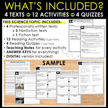 3rd Grade Science Guided Reading Comprehension Activities Inheritance