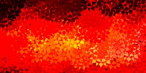 Light Red Yellow Vector Pattern With Polygonal Shapes 2705461 Vector Art At Vecteezy