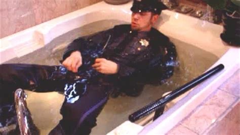 Cop Uniform In The Bath Suit And Uniform Fetish Gay Clips4sale