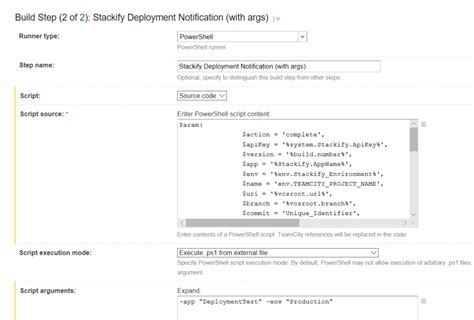 TeamCity Deployment Tracking Integration With Retrace