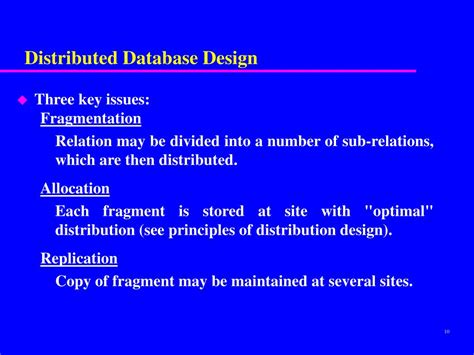 ppt distributed dbmss concepts and design transparencies powerpoint