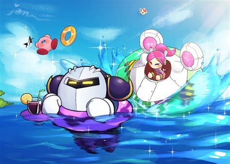 Kirby Meta Knight King Dedede And Susie Kirby And 1 More Drawn By Jenericku Danbooru