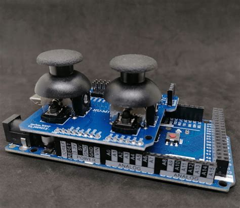 Arduino Joystick Shield Basics Programmierung Leicht Gemacht Für
