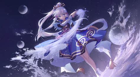 Kamisato Ayaka Hd Genshin Impact Wallpaper Hd Games K Wallpapers Images And Background