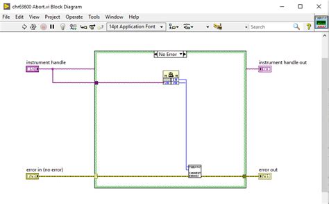 Broken Wire Labview 2020 Ni Community