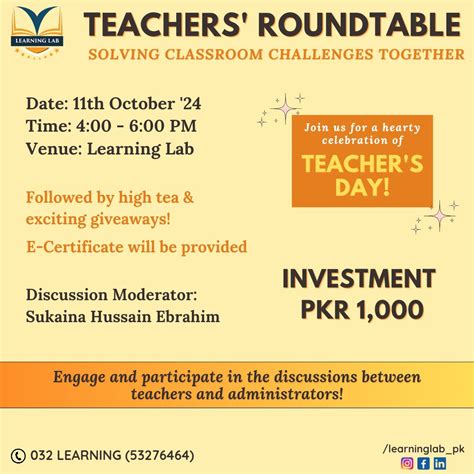 Learninglab Teachersroundtable Educatorsunite Teacherempowerment