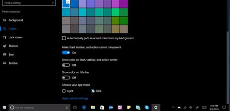 Windows 10 Tip Personalize Your PC By Enabling The Dark Theme Windows Experience Blog