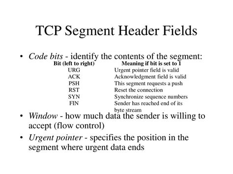 Ppt The Transmission Control Protocol Tcp Powerpoint Presentation Free Download Id3365556