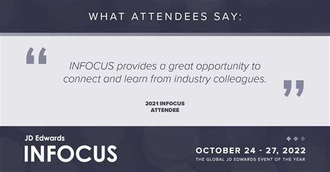 Quest Oracle Community On Linkedin Jdedwards Infocus22