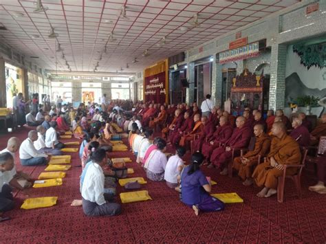 နတ်တလင်းမြို့နယ်၌ ၂၆ ကြိမ်မြောက် စုပေါင်းဝါဆိုသင်္ကန်းဆပ်ကပ်လှူဒါန်း Information And Public