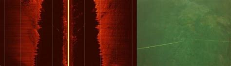 Sidescan Sonar Imagery And Towed Camera Images The Laser Points Were
