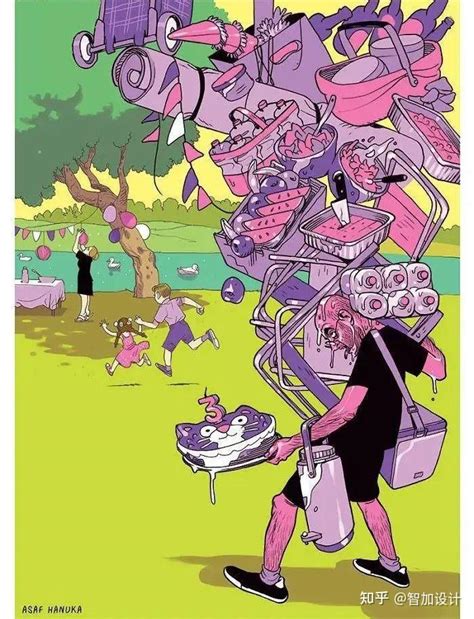 15张直击人性的讽刺漫画，细思极恐 知乎