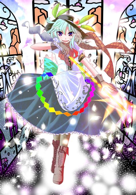 Hinanawi Tenshi Touhou Drawn By Ramutaizumu Danbooru