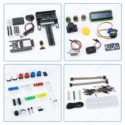 Lafvin Basic Ultimate Starter Kit For Esp32 S3 Wroom Compatible With Arduino Ide Onboard