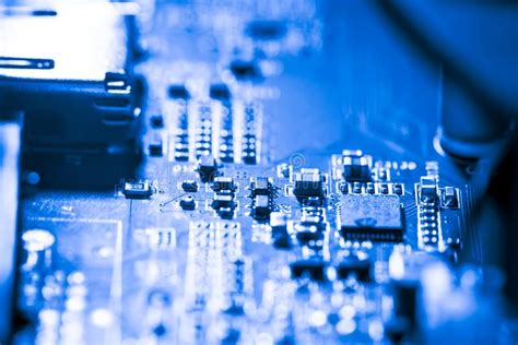Abstract Close Up Of Mainboard Electronic Computer Background Logic Board Cpu Motherboard Main