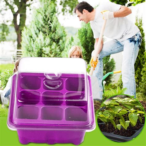 Badu Bg Живи доматни растения Дворна градина Разсадник 9 тави Кутия за отглеждане на дупки за