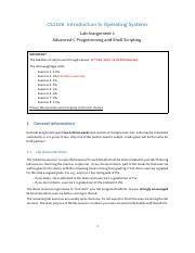 Introduction To Operating Systems Lab Assignment 1 Advanced C Course Hero
