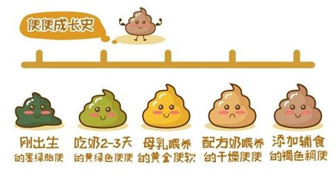 婴儿大便对照表次数颜色形状都清楚快看你家孩子是否正常