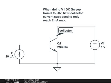 Npn Transistor Bug Circuitlab Support Forum Circuitlab