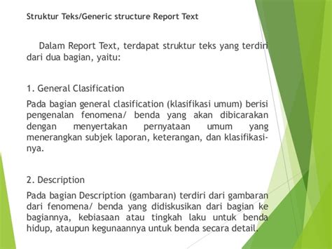 Contoh Teks Report Beserta Generic Structure Cabai