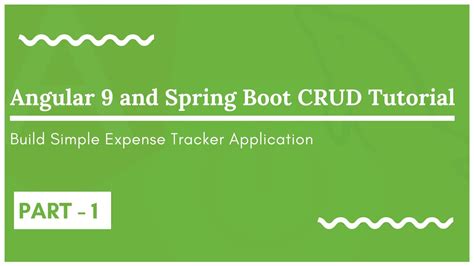 01 Angular 9 And Spring Boot Crud Tutorial Introduction To Course And