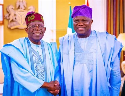 Ambode Visits Tinubu At Aso Villa Thecable