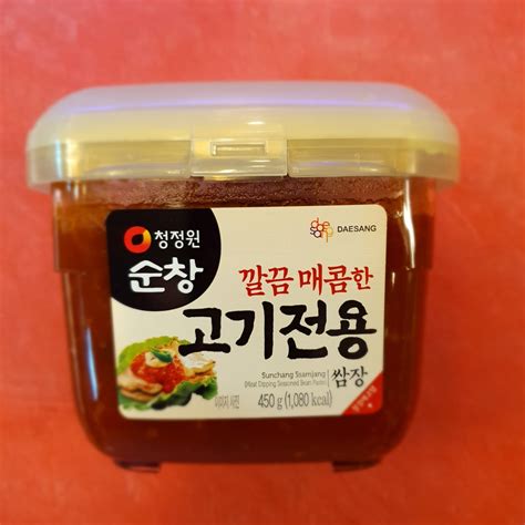 청정원순창 고기전용 쌈장450g 배민스토어