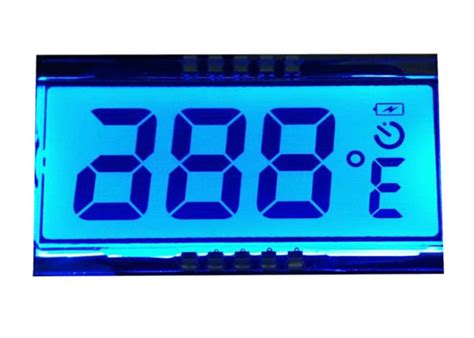 Custom TN HTN STN FTSN Reflective LCD Panel Monochrome LCD Numeric