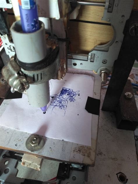 How To Make Mini Cnc 2d Plotter Using Scrap Dvd Drive L293d Motor Shield And Arduino 8 Steps