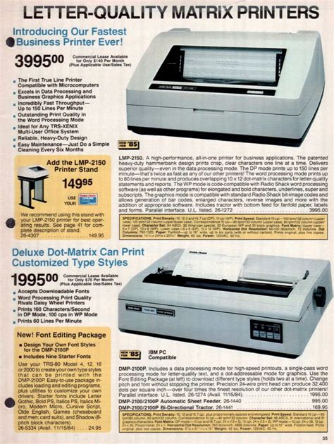 Remember Vintage Dot Matrix Printers Like These From The 70s And 80s